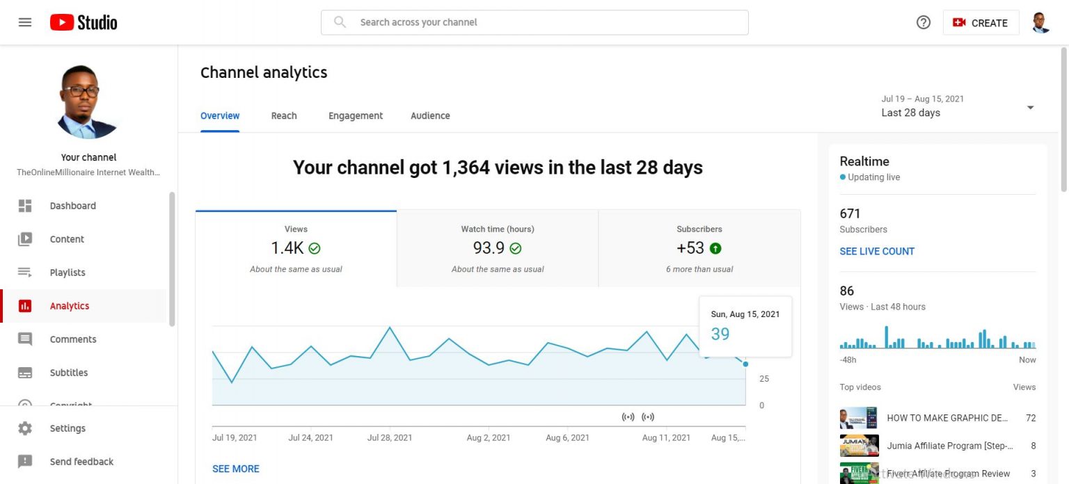 How to Create a YouTube Channel (2021 Beginners Guide) THEONLINEMILLIONAIRE