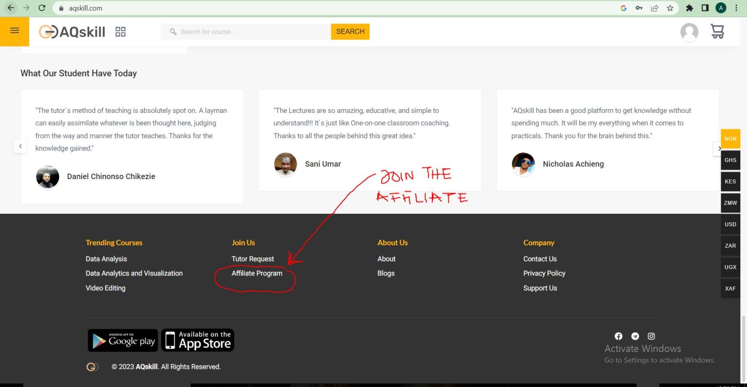 AQSkill Review: Is the Affiliate and Learning Platform Legit or a Scam? - THEONLINEMILLIONAIRE